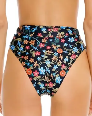 Agua Bendita Lily Weave Bikini Bottom - Multi