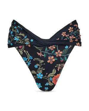 Agua Bendita Lily Weave Bikini Bottom - Multi