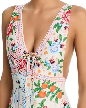 Agua Bendita Priscila One Piece Swimsuit - Multi