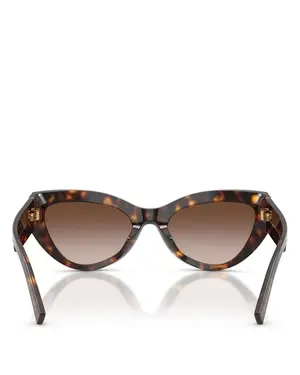 Dolce & Gabbana Cat Eye Sunglasses, 55mm