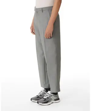 LANVIN Straight-leg Mohair Wool Trousers