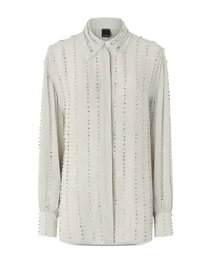 Pinko Embellished Viscose Blouse