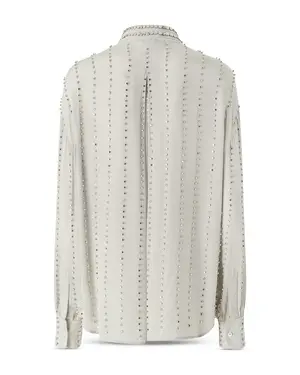 Pinko Embellished Viscose Blouse