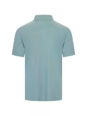 Fedeli Short-sleeve Polo Shirt - Blue