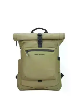 PIQUADRO Roll-top Backpack - Green