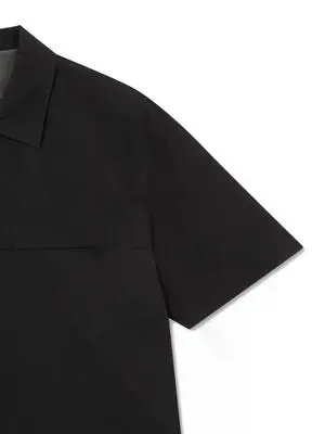 STUDIO TOMBOY Drawstring-hem Short-sleeve Shirt