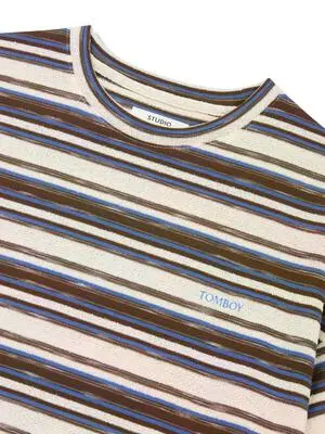 STUDIO TOMBOY Striped T-shirt - Neutrals