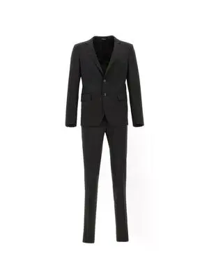 Brian Dales Two-piece Single Breasted Suit - Black