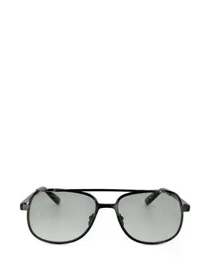 YELLOWS PLUS Lionel Double-bridge Aviator Glasses - Grey