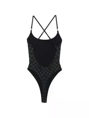 MISBHV Monogram-print Swimsuit