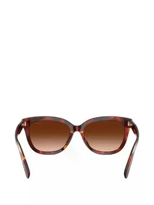 COACH Tortoiseshell Cat-eye Sunglasses