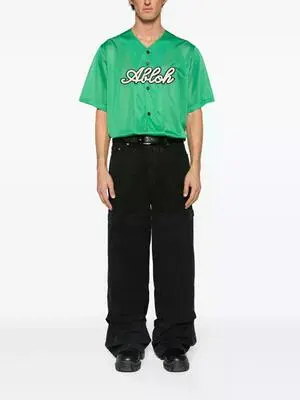 Off-White Mesh Baseball Jersey Shirt