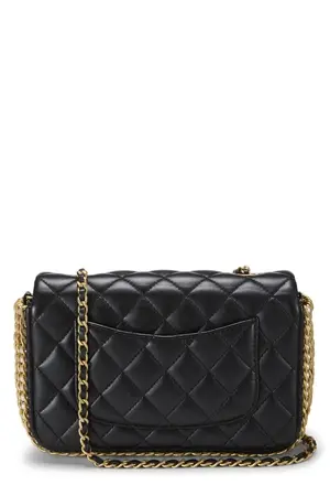 Chanel Lambskin River Of Pearls Flap Bag