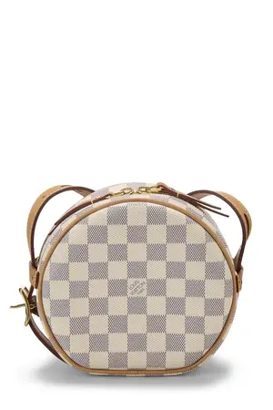 LOUIS VUITTON Damier Azur Boite Chapeau Souple