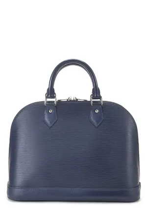 LOUIS VUITTON Epi Alma Nm Top Handle Bag - Blue