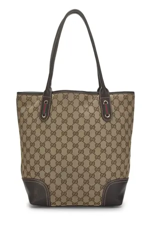 Gucci Original Gg Canvas Princy Vertical Tote