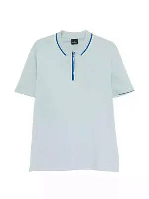 Paul Smith Zip-fastening Polo Shirt - Blue