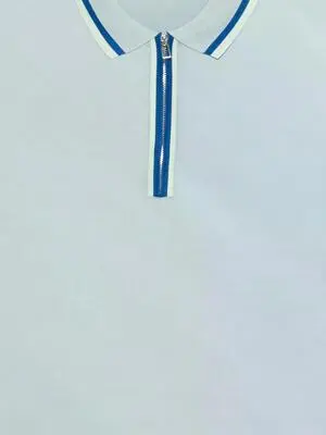Paul Smith Zip-fastening Polo Shirt - Blue