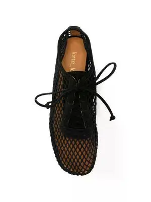 FORTE_FORTE Mesh Sneakers - Black