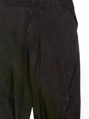 ADER ERROR Crinkled-finish Trousers