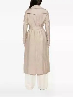 Tagliatore Belted Storm-flap Coat