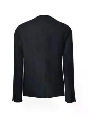 META CAMPANIA COLLECTIVE Collarless V-neck Jacket