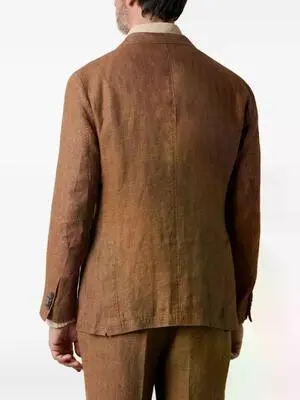 Brooks Brothers Herringbone Linen Blazer