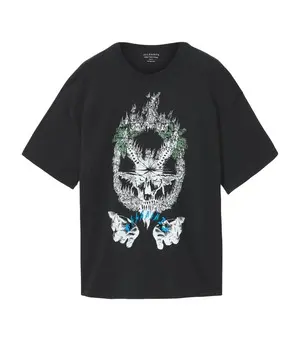 ALLSAINTS Organic Cotton Palm Ripper T-shirt
