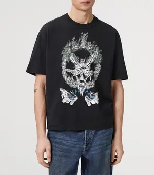 ALLSAINTS Organic Cotton Palm Ripper T-shirt