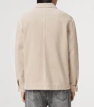ALLSAINTS Corduroy Castleford Overshirt - White
