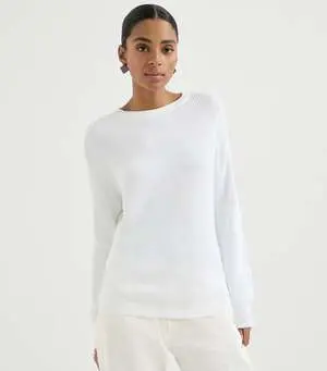 Brunello Cucinelli Cotton Monili-detail Crew Neck Sweater
