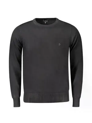 COVERI MOVING Logo-embroidered Crew-neck Sweater
