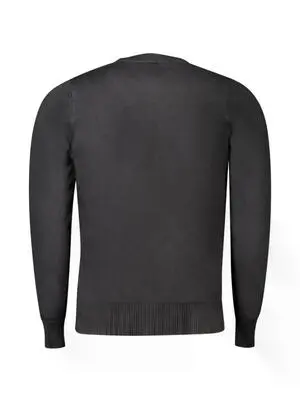 COVERI MOVING Logo-embroidered Crew-neck Sweater