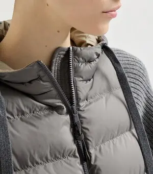 Brunello Cucinelli Down Padded Jacket - Grey