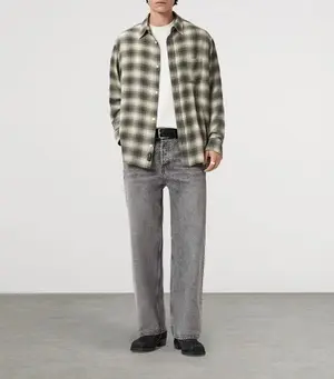 ALLSAINTS Check Lumley Shirt - Green