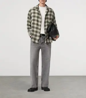 ALLSAINTS Check Lumley Shirt - Green