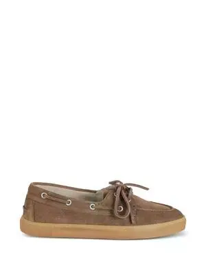 COPENHAGEN  Suede Lace-up Loafers