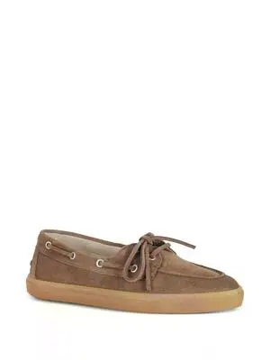 COPENHAGEN  Suede Lace-up Loafers