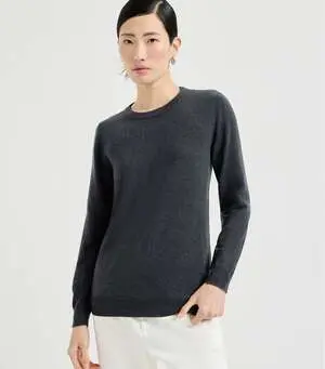 Brunello Cucinelli Cashmere Sweater With Monili Trim