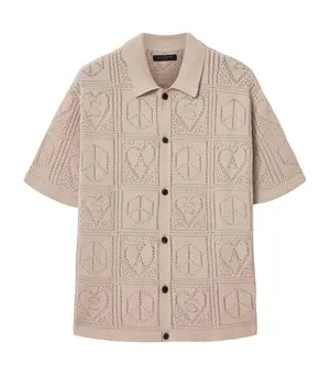 ALLSAINTS Organic Cotton Knitted Shirt