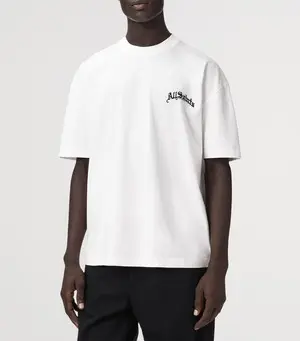 ALLSAINTS Organic Cotton Descent T-shirt - White