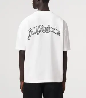 ALLSAINTS Organic Cotton Descent T-shirt - White