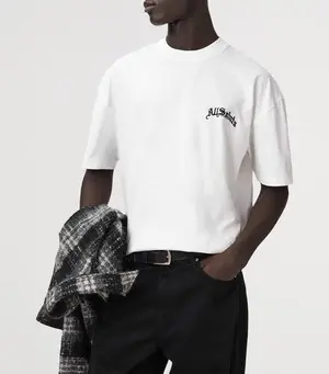 ALLSAINTS Organic Cotton Descent T-shirt - White