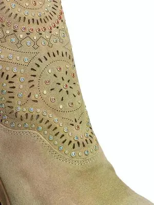 METISSE Suede Ankle Boots