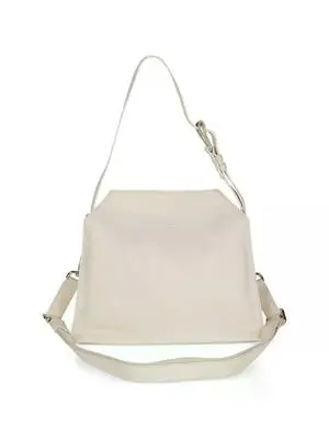 Orciani Pebbled Leather Shoulder Bag