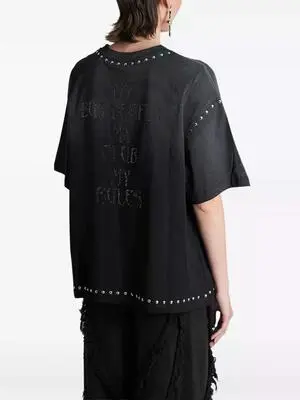 Blumarine Stud-embellished T-shirt