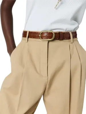 Gerard Darel Azra High-rise Pleated Trousers