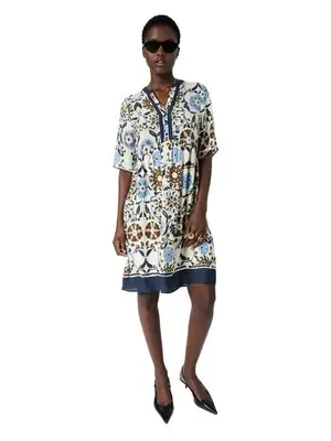 Gerard Darel Romaine Printed Tunic Dress
