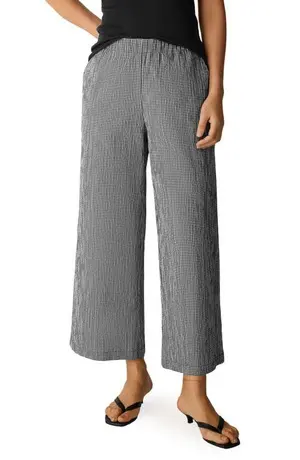 Eileen Fisher Checks Pants For Women
