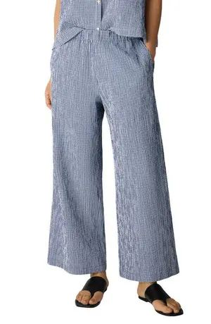 Eileen Fisher Checks Pants For Women